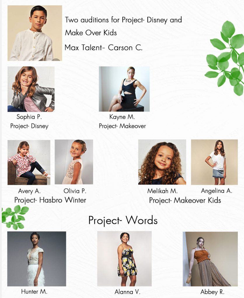 MAX AGENCY- JANUARY AUDITION HIGHLIGHTS | MAX Agency