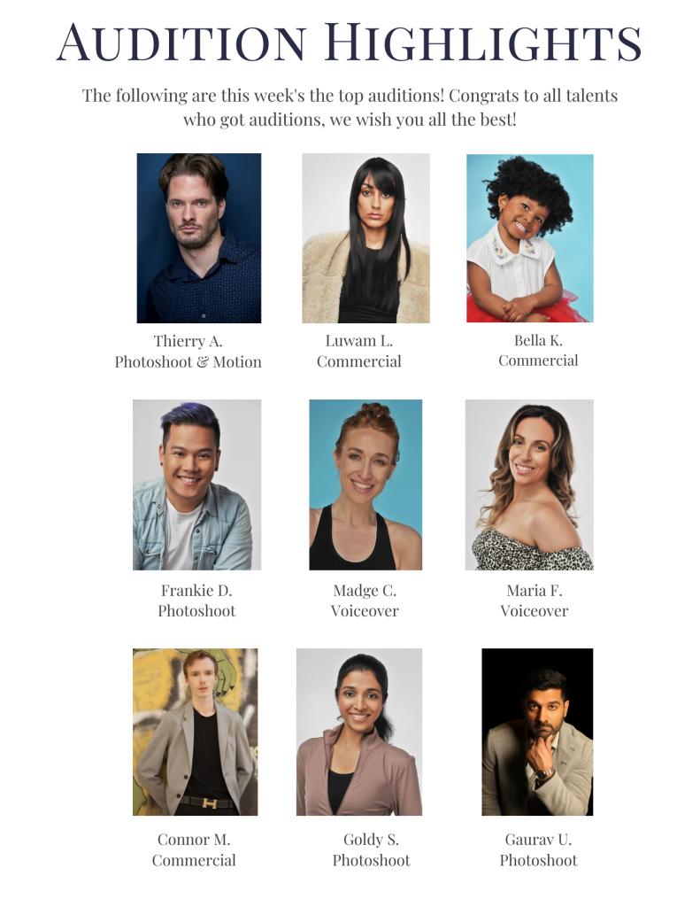 Model agency Toronto – Toronto Talent Agency – Audition highlights ...